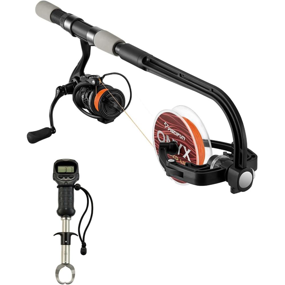 Piscifun Fishing Line Winder Spooler & Fish Gripper with Digital Fish ...